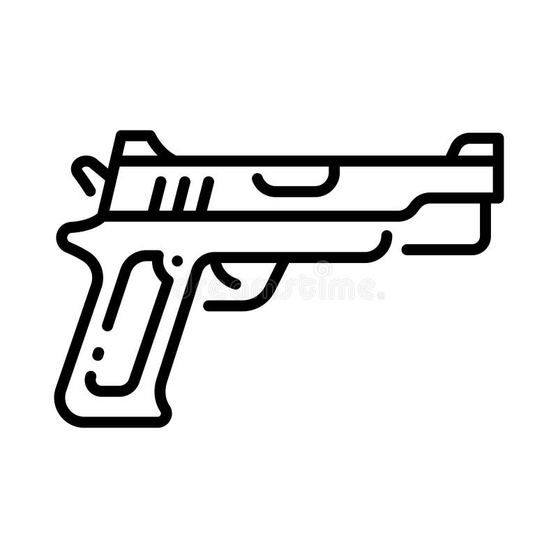 Pistol Outline