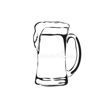 Beer Mug Outline Stock Illustrations – 17,965 Beer Mug Outline Stock ...