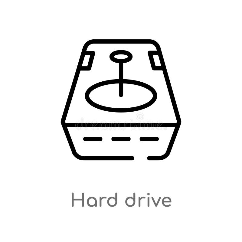 Outline Hard Hat Vector Icon. Isolated Black Simple Line Element ... Outline Hard Hat Vector Icon. Isolated Black Simple Line Element ...