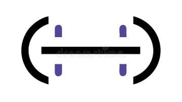 Outline of Horizontal Brace Symbols, Representing Code or Structure ...