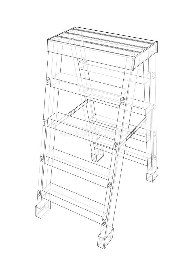 Outline Household Steps. Vector Stock Vector - Illustration of design ...