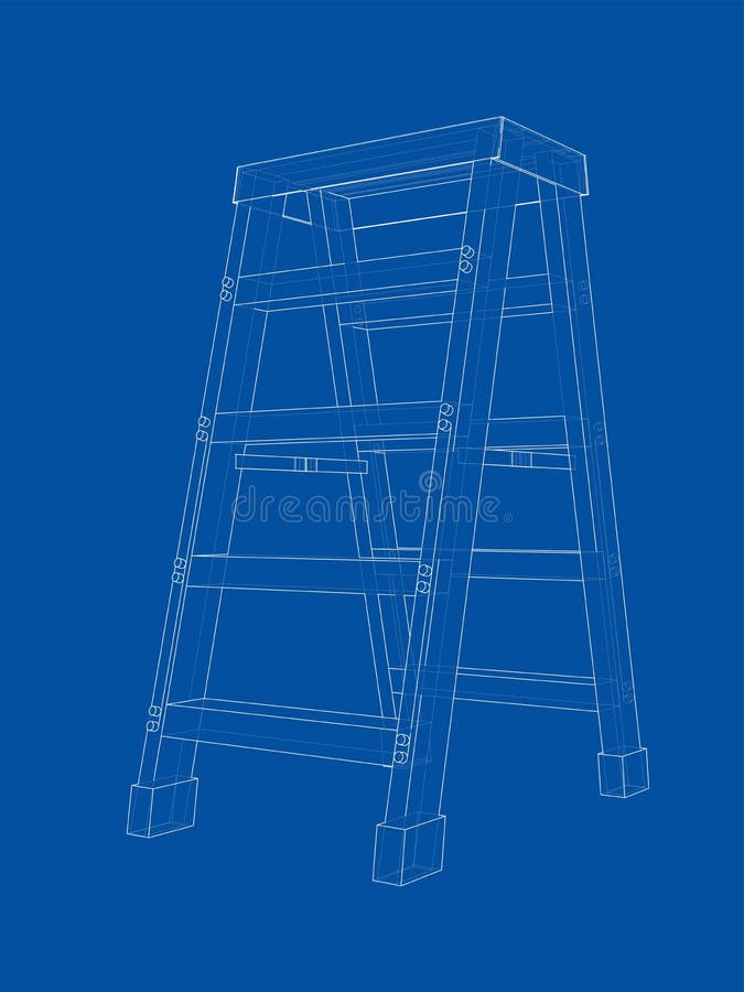 Outline Household Steps. Vector Stock Vector - Illustration of isolated ...