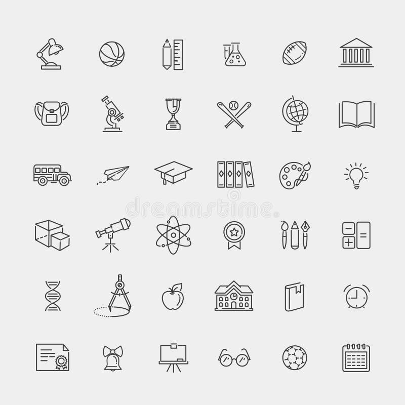 Outline School Stock Illustrations – 268,909 Outline School Stock ...