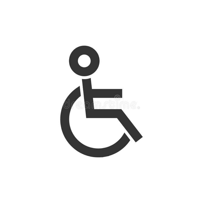 Outline Icon - Disabled Access Stock Vector - Illustration of design ...