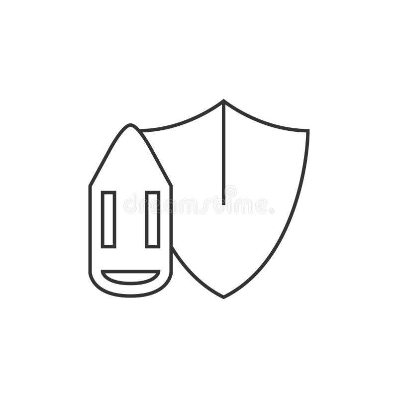 Outline Icon - Lifeguard Rescue Stock Vector - Illustration of icon ...