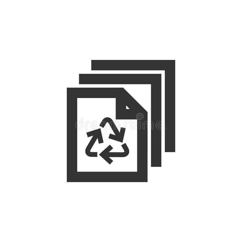 Outline Icon - Recycle Symbol Stock Vector - Illustration of recycle ...