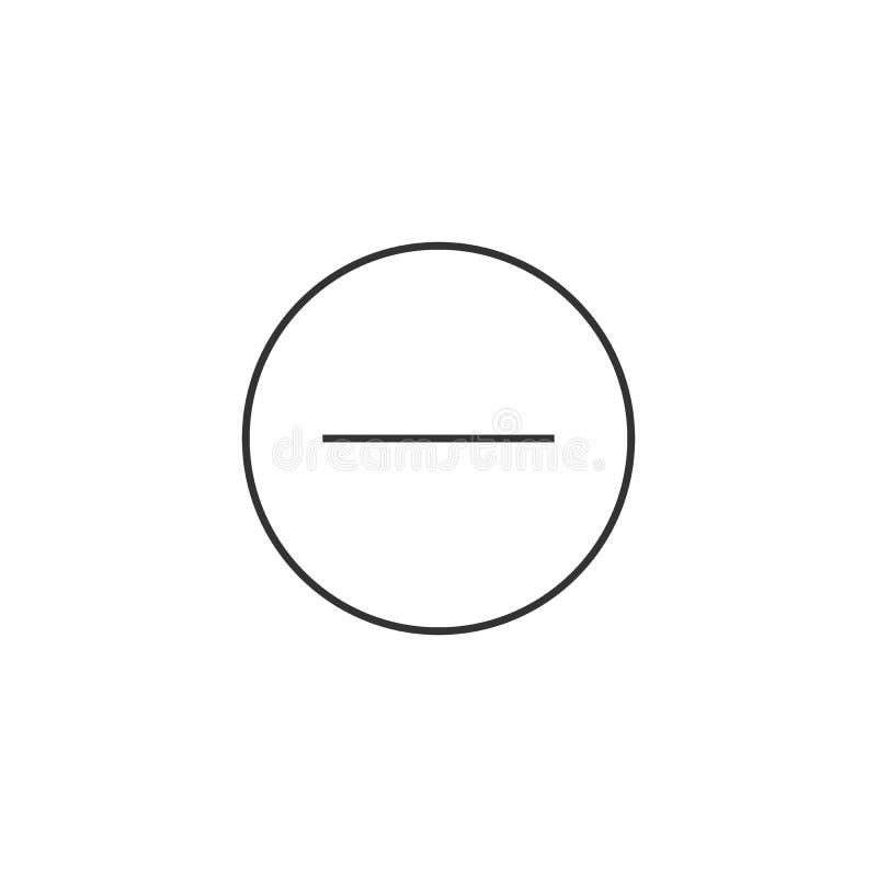 Outline icon - Stop sign stock vector. Illustration of street - 193547735