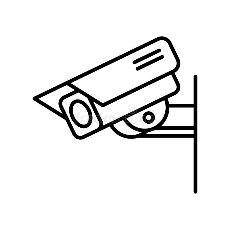 Security Camera Icon Outline Stock Illustrations – 15,147 Security Camera Icon Outline Stock ...