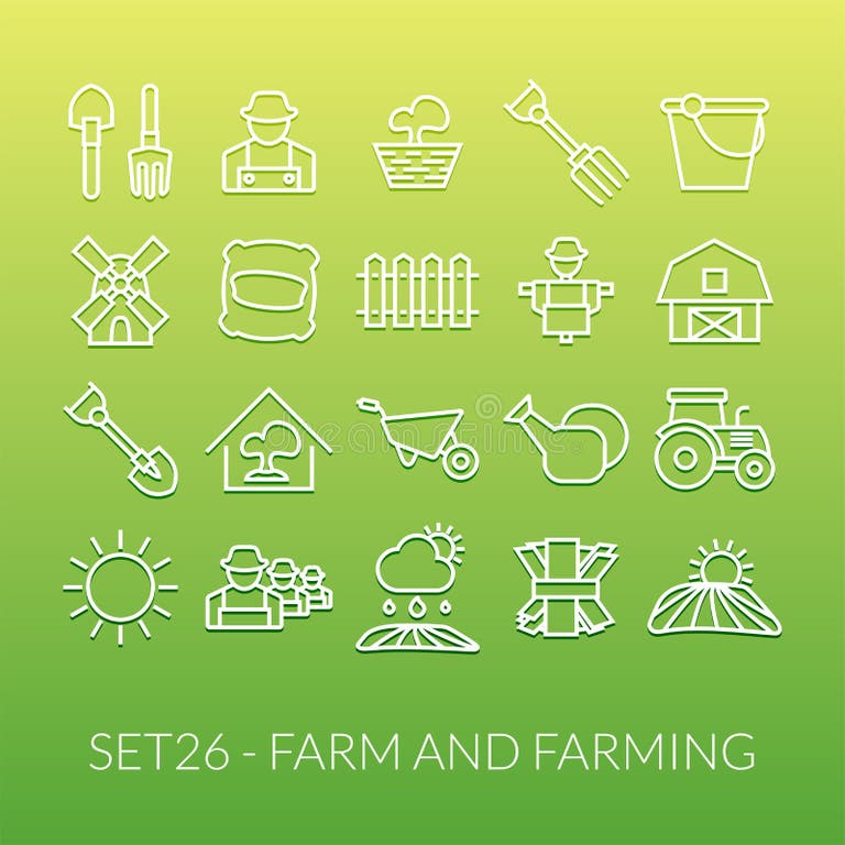 Modern Outline Farmer Stock Illustrations – 2,987 Modern Outline Farmer ...