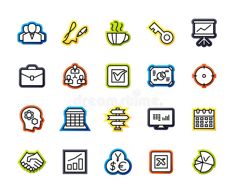 Termination Icon in Different Style Stock Vector - Illustration of ...