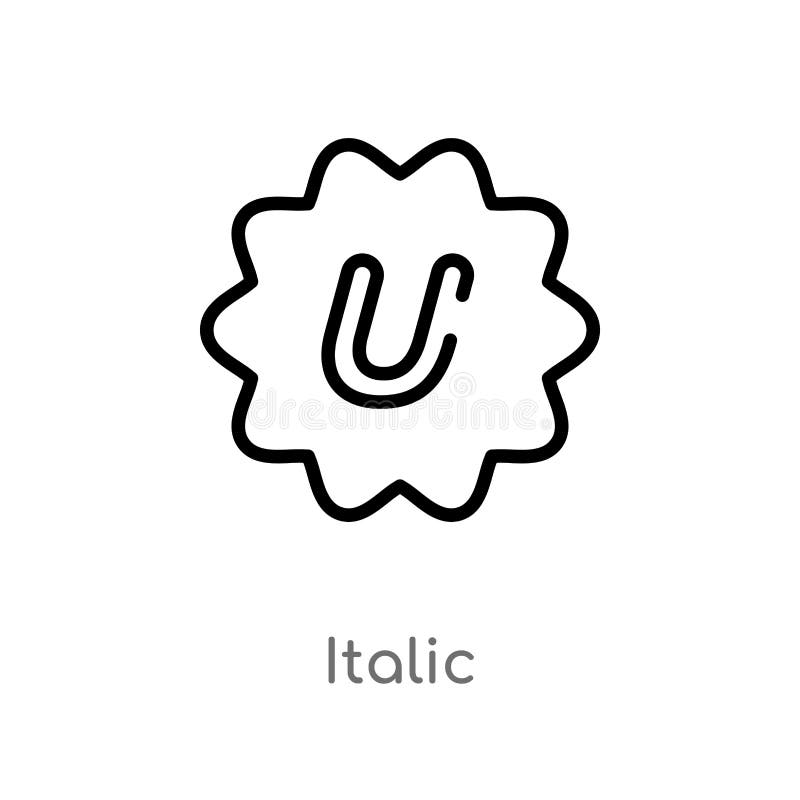 Vector Italic Lower Case English Alphabet Letters Collection Cre Stock Vector - Illustration of ...