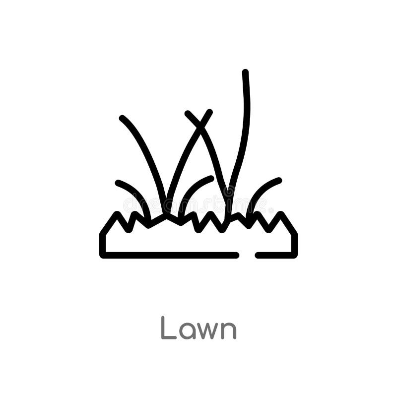 Lawn Editable Stroke Icon Stock Illustrations – 562 Lawn Editable ...