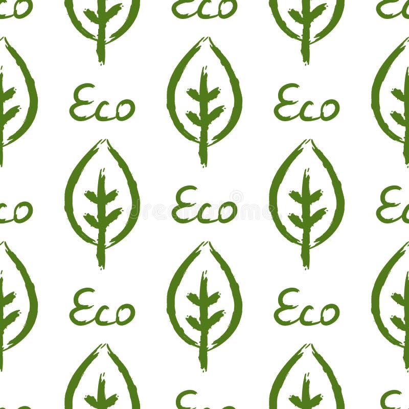 Eco friendly pattern stock vector. Illustration of earth - 72695354