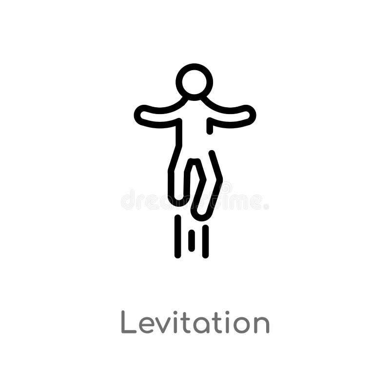 Levitation. stock illustration. Illustration of levitation - 19164518