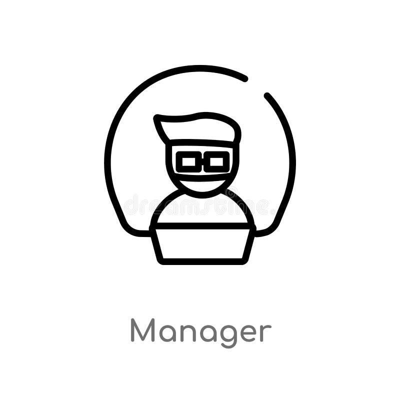 Manager Icon Vector