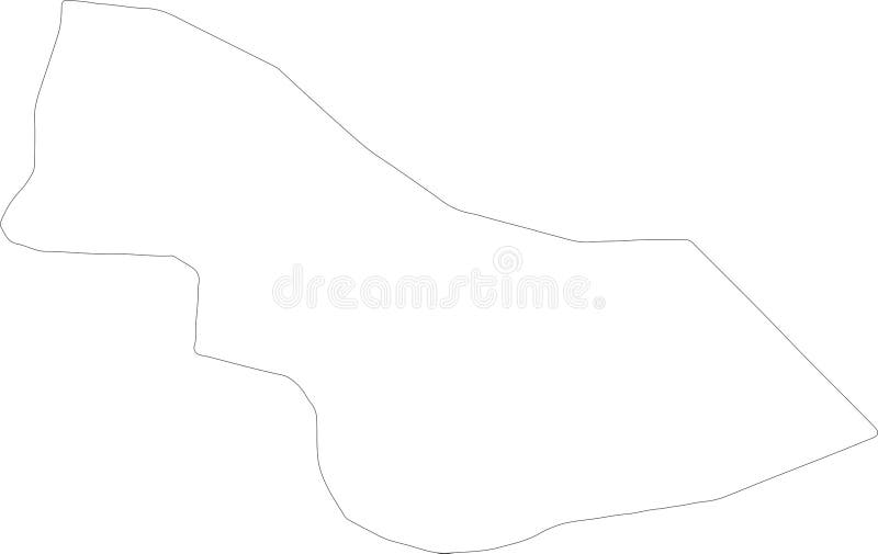 Alger Algeria outline map stock vector. Illustration of territory ...