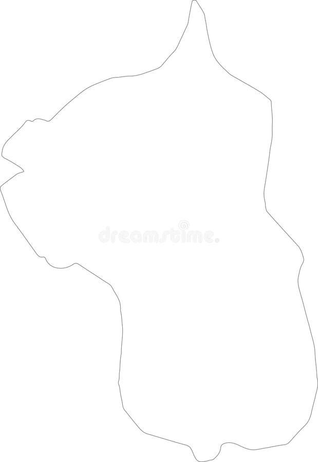 Bataan Philippines Outline Map Stock Vector - Illustration of shape ...