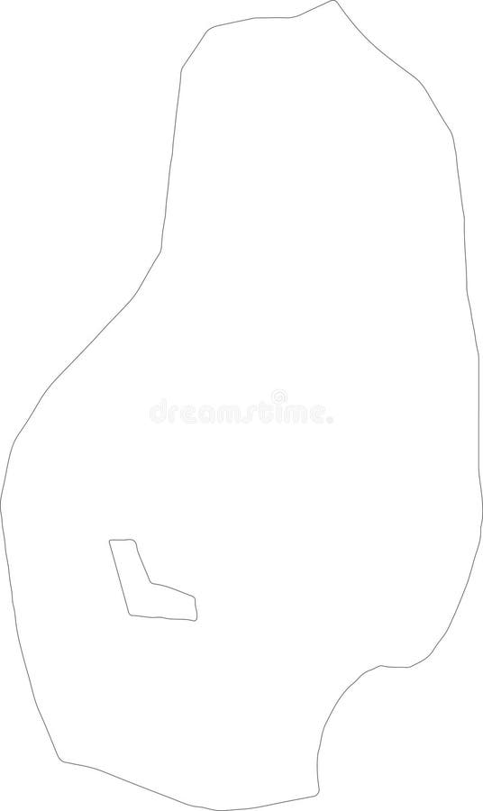 Benguet Philippines Outline Map Stock Vector - Illustration of ...