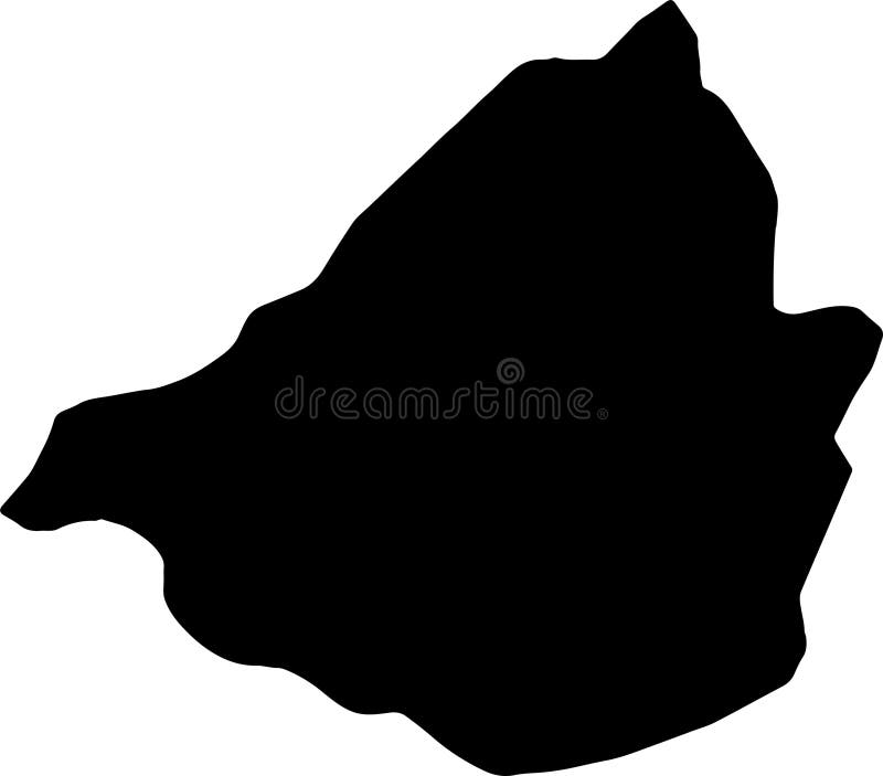 Cavite Philippines Silhouette Map with Transparent Background Stock ...