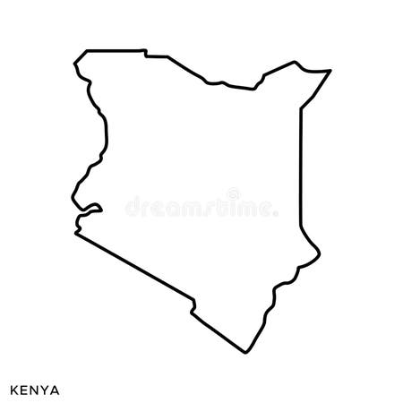 Editable Map Kenya Stock Illustrations – 114 Editable Map Kenya Stock ...
