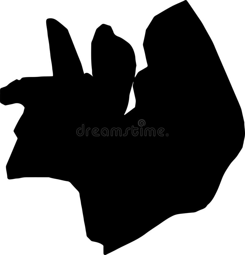 Laguna Philippines Silhouette Map with Transparent Background Stock ...