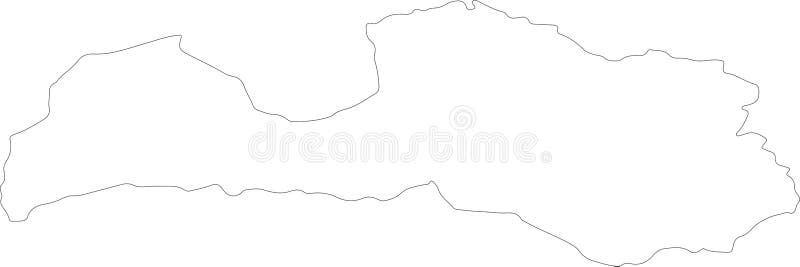 Latvia outline map stock illustration. Illustration of line - 317468221