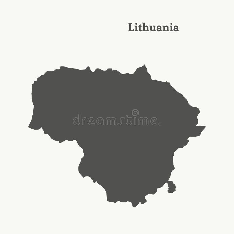 Lithuania Outline Stock Illustrations – 837 Lithuania Outline Stock ...