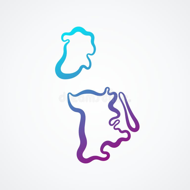 Macau - Outline Map stock vector. Illustration of macanese - 245889164