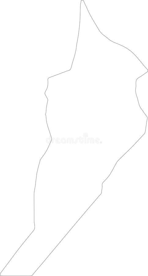 Mukono Uganda outline map stock vector. Illustration of area - 317465957