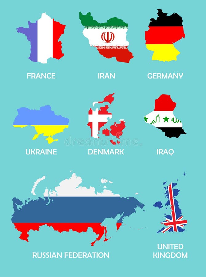 Outline maps of the world stock vector. Illustration of continent - 7006721