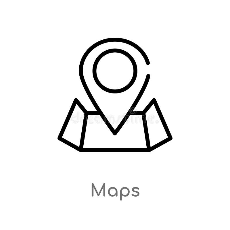 Logo Maps Black White Stock Illustrations – 496 Logo Maps Black White ...