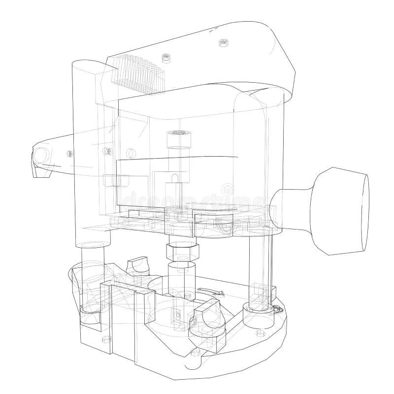 Machine Milling Stock Illustrations – 1,946 Machine Milling Stock ...