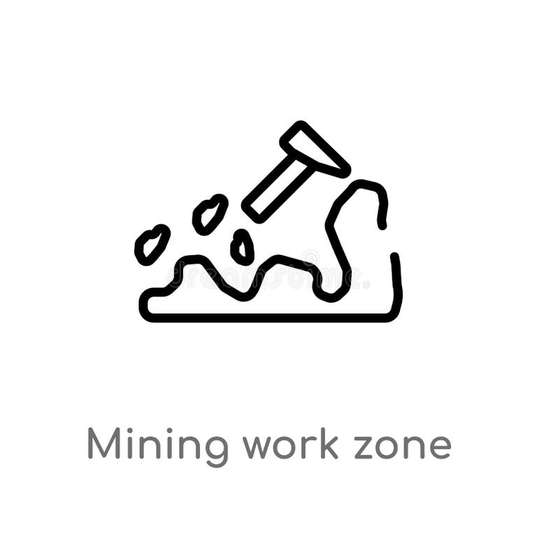 Construction Zone Editable Stroke Stock Illustrations – 33 Construction ...