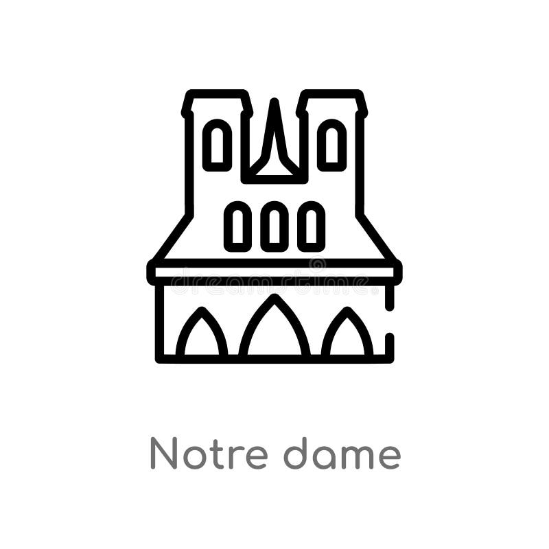 Notre Dame Logo Stock Illustrations – 215 Notre Dame Logo Stock ...