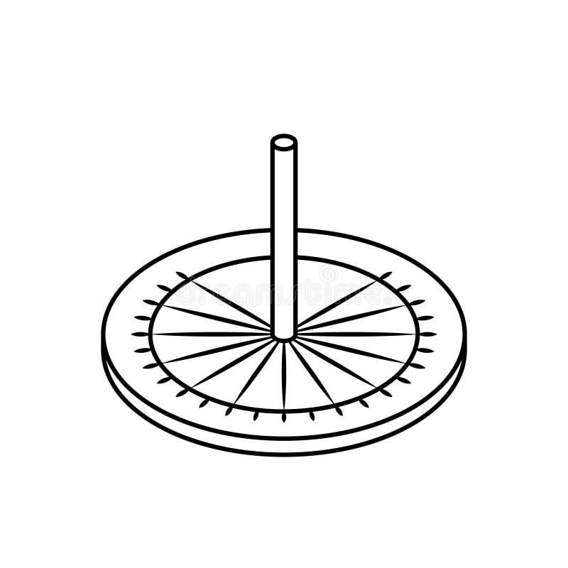 Sundial Stock Illustrations – 1,120 Sundial Stock Illustrations ...
