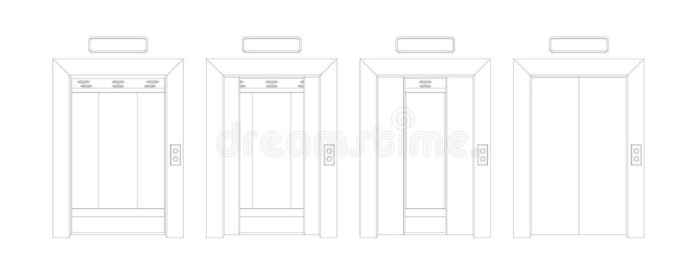 Elevator Symbol Floor Plan Stock Illustrations – 163 Elevator Symbol ...
