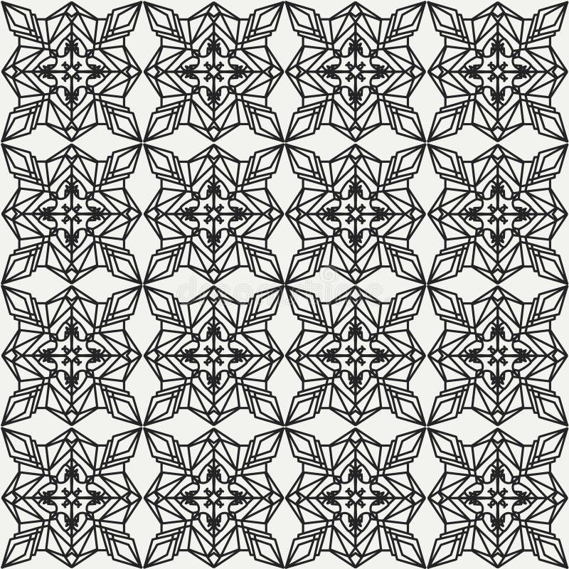 Black Lines Collection Seamless Pattern,hand Drawn. Stock Image ...