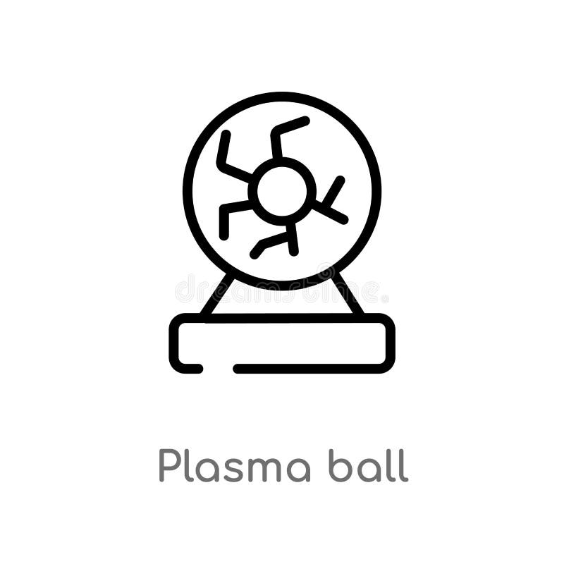 Plasma Icon on White Background. Simple Element Illustration from ...
