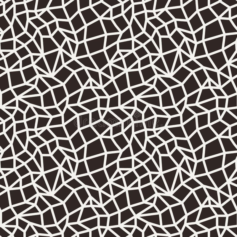 Outline Polygon Seamless Pattern. Stock Vector - Illustration of ...