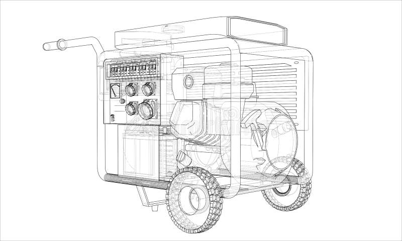 Generating Station Drawing Stock Illustrations – 129 Generating Station ...
