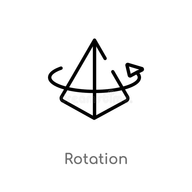 360 Rotation Arrows Line Icon Stock Illustrations – 265 360 Rotation ...