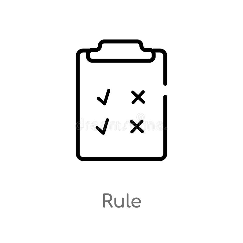 NEW RULES On Black Grunge Background. Stock Illustration - Illustration ...