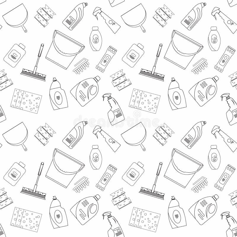Cleaning Icon Outline Stock Illustrations – 31,432 Cleaning Icon ...
