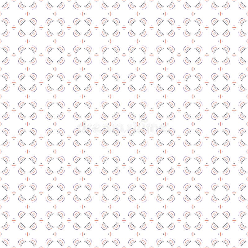 Outline Seamless Geometric Pattern. Minimalistic Mesh Grid Texture ...