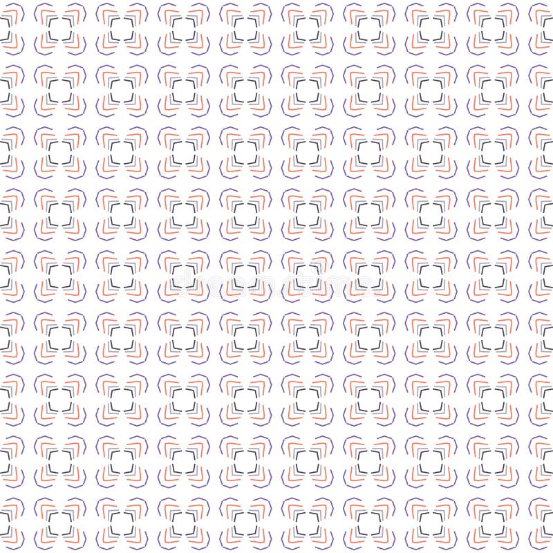 Outlined Mesh Grid Style Vector Unique Modern Ornament Seamless Pattern ...