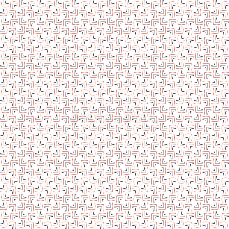 Outlined Mesh Grid Style Vector Unique Modern Ornament Seamless Pattern ...