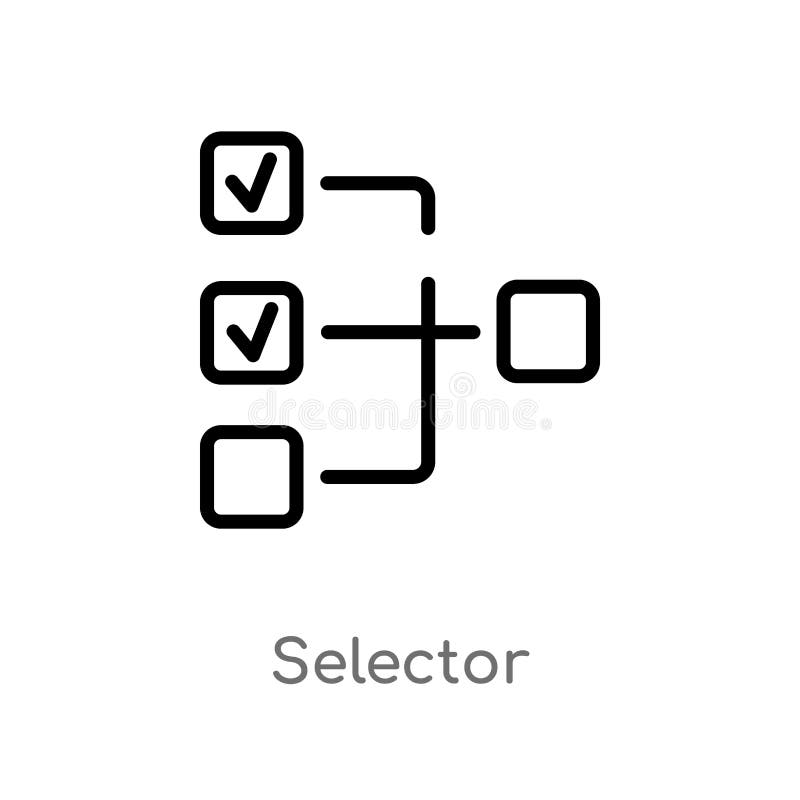 Selector Icon Stock Illustrations – 1,283 Selector Icon Stock ...