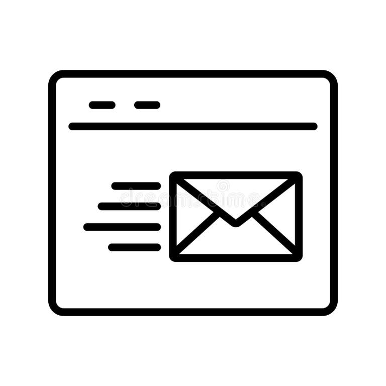 Icon Webmail Stock Illustrations – 480 Icon Webmail Stock Illustrations ...