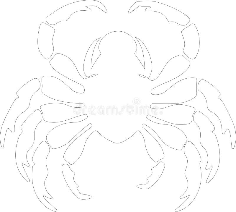 Arthropod Outline Silhouette Generative Ai Stock Vector Illustration Of Arthropod Black
