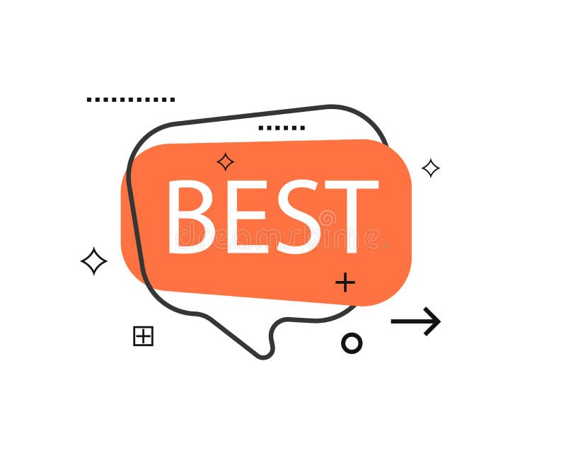 Outline Speech Bubble with Yeah! Phrase Stock Vector - Illustration of ...